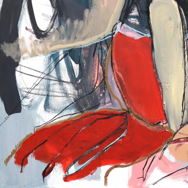 Large Oversized Figurative Abstract Painting "Intellect" Original ...