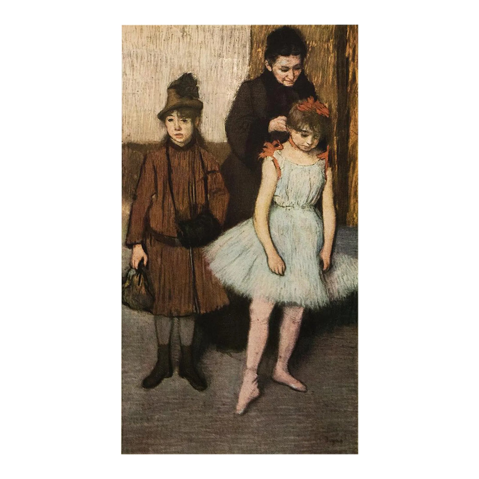 1952 After Edgar Degas "The Mante Family", First Edition Vintage Print ...