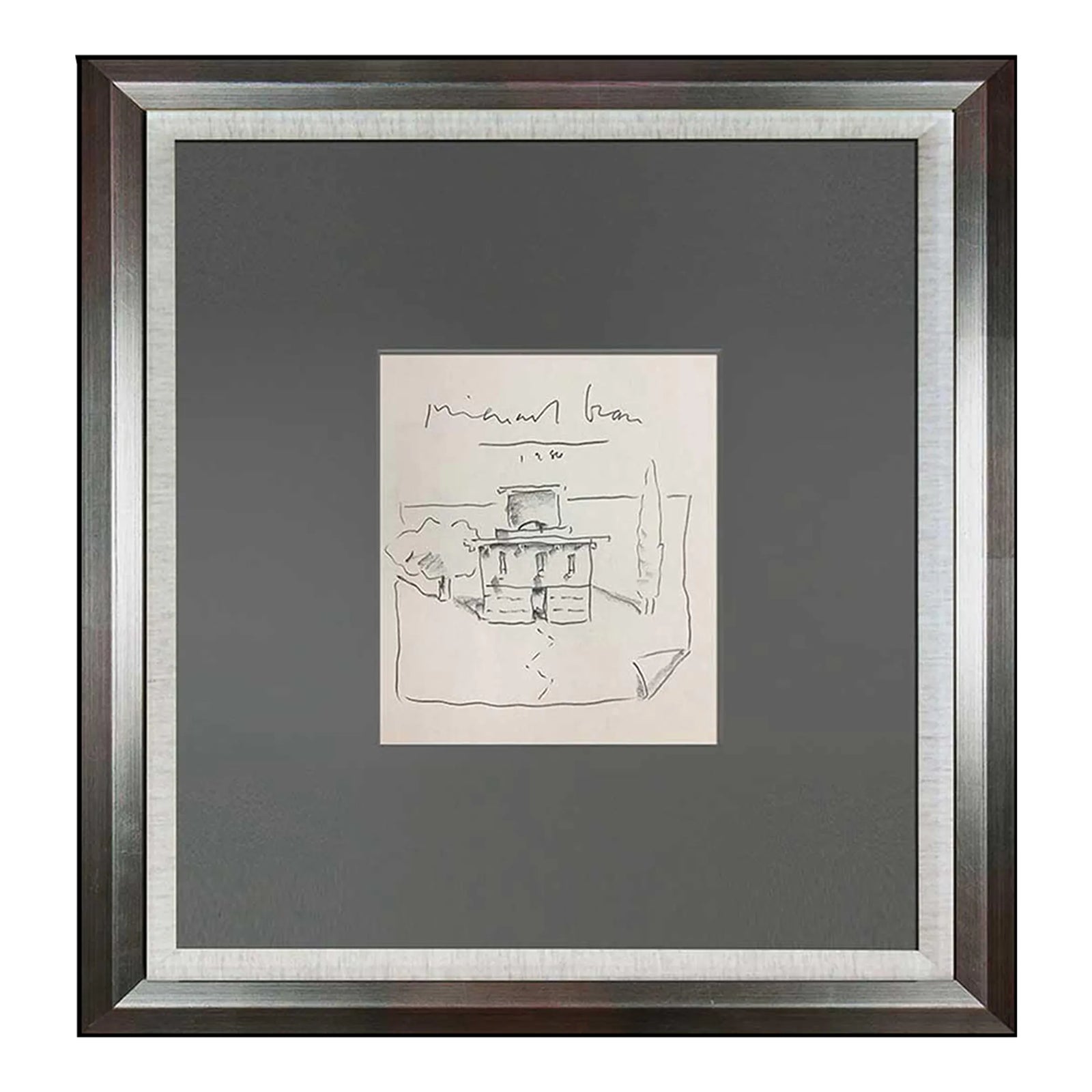 Michael Graves Hand Drawing (Signed) , 1984 | Chairish