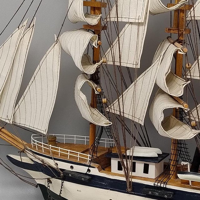 1970s Cutty Sark Model Ship, Handmade in England | Chairish
