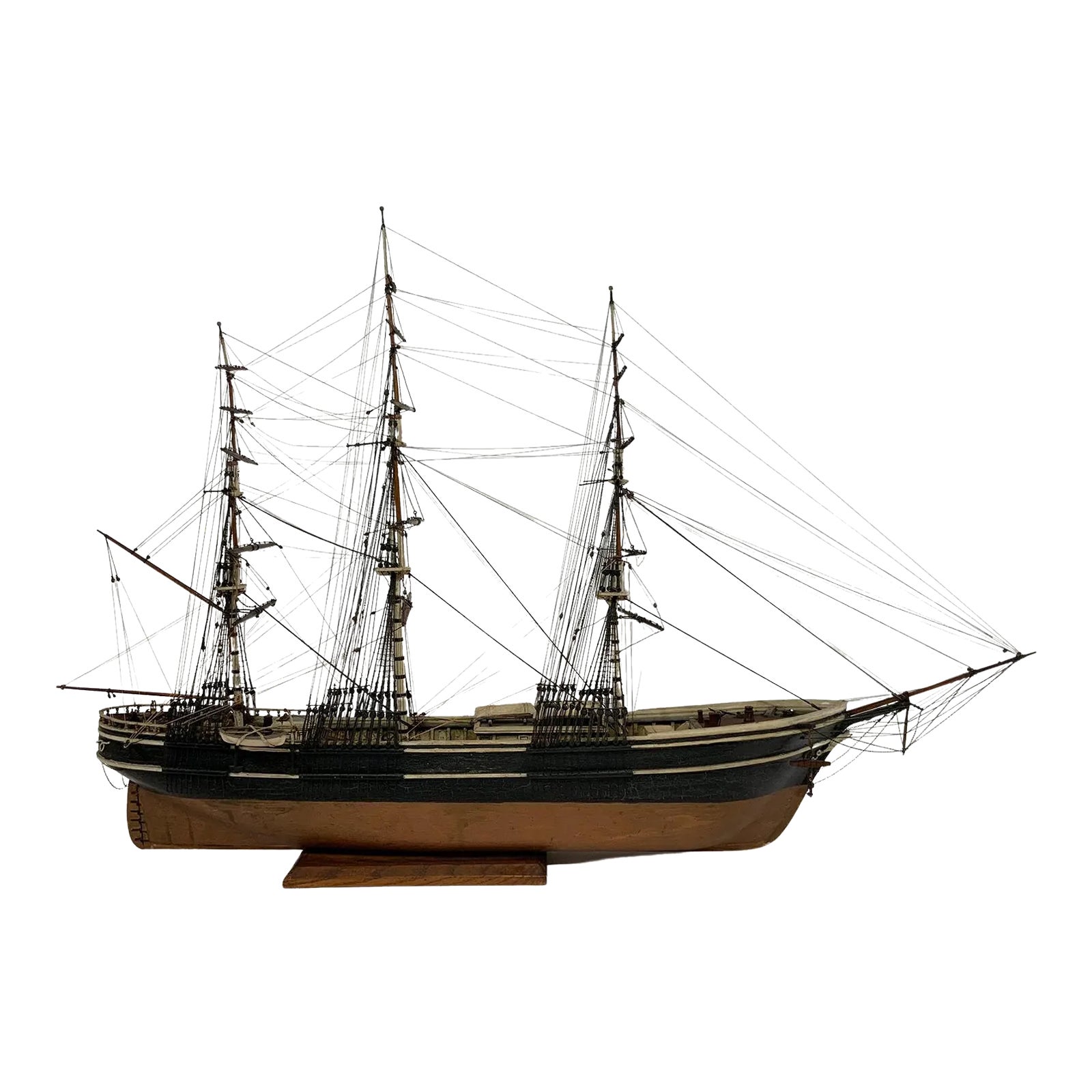 Scale Model of the Clipper Ship Flying Cloud | Chairish