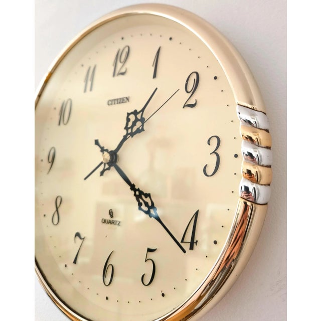 Vintage Citizen 1970s Wall Clock | Chairish