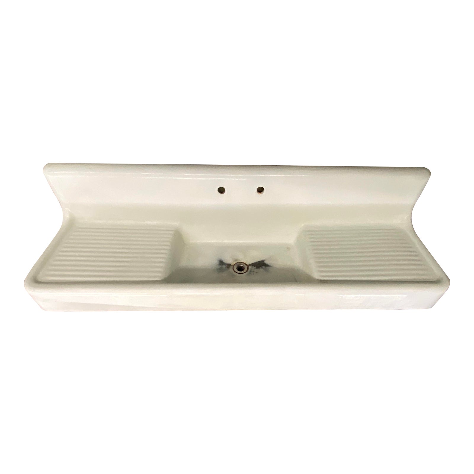 1920s Farmhouse Sink Double Washboard | Chairish