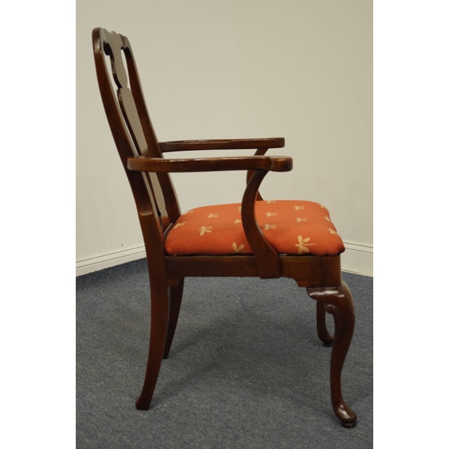 Set of Two Statton Furniture Solid Mahogany Traditional Style Dining ...
