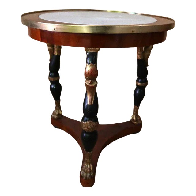Empire Table with Collands from Gueridon | Chairish