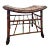 Antique English Tortoise Rattan Thebes Stool | Chairish
