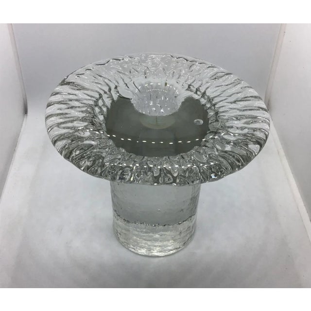 Mid 20th Century Blenko Don Sheppard Glass Mushroom Candlestick Holders ...