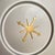 Mid Century Modern Mirro Medallion Serving Tray Aluminum Atomic ...