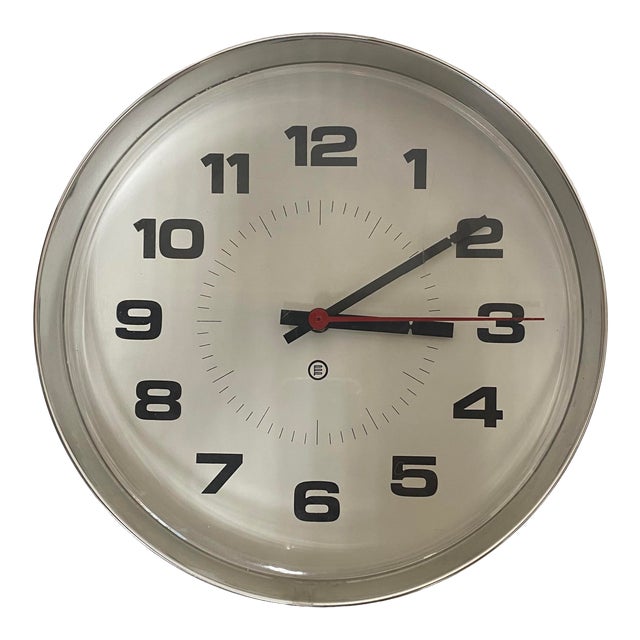 Circa 1960s Peter Pepper Products Wall Clock | Chairish