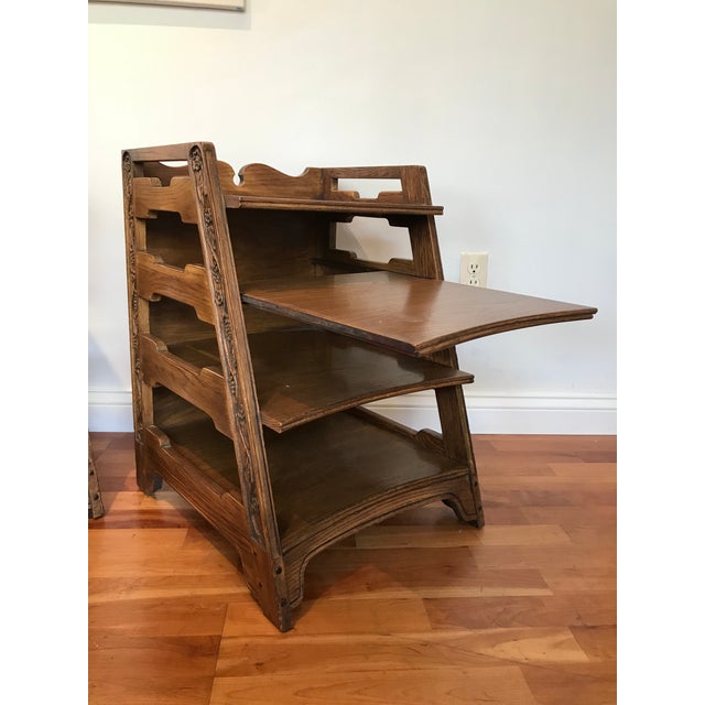 Romweber Viking Oak End Table Nightstands Magazine Shelf 5712 5-950 ...