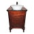 2000s Mahogany Ornate Bathroom Vanity Cabinet With Granite Top With ...