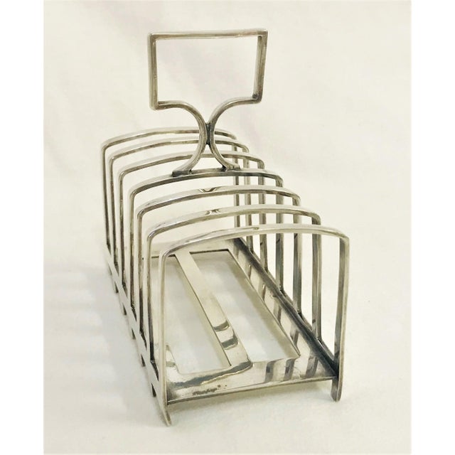 Antique Mappin Brothers Queens Plate Toast Caddy | Chairish