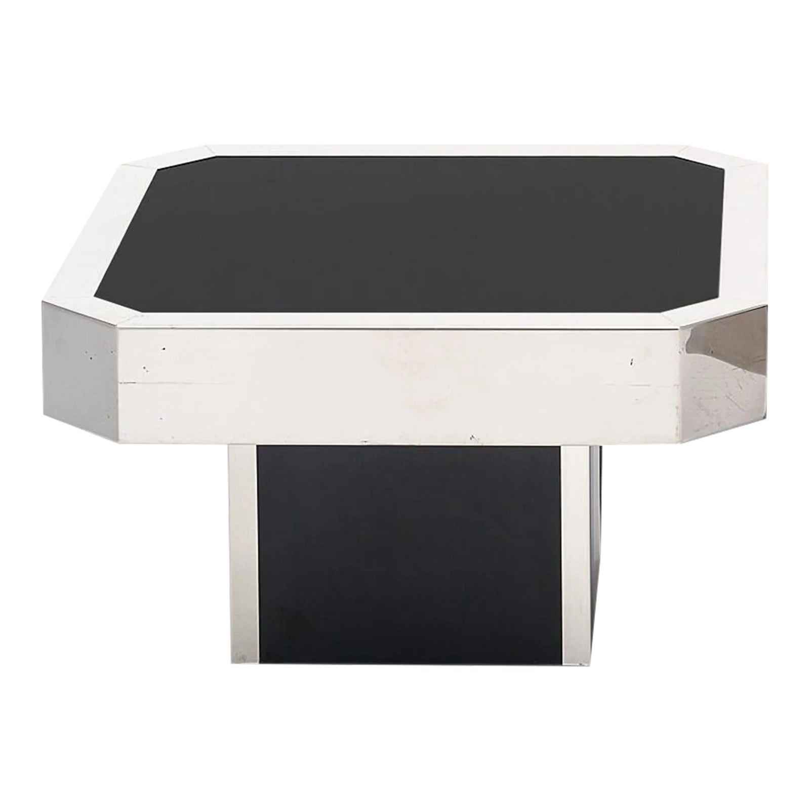 Willy Rizzo Style Vintage Side Table | Chairish