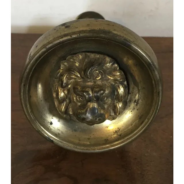 Antique Early 19th Century English Regency Gilt Brass Drapery Tie Back ...