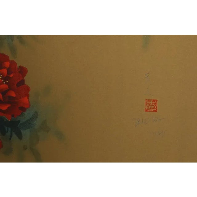 Red Flowers (3), David Lee | Chairish