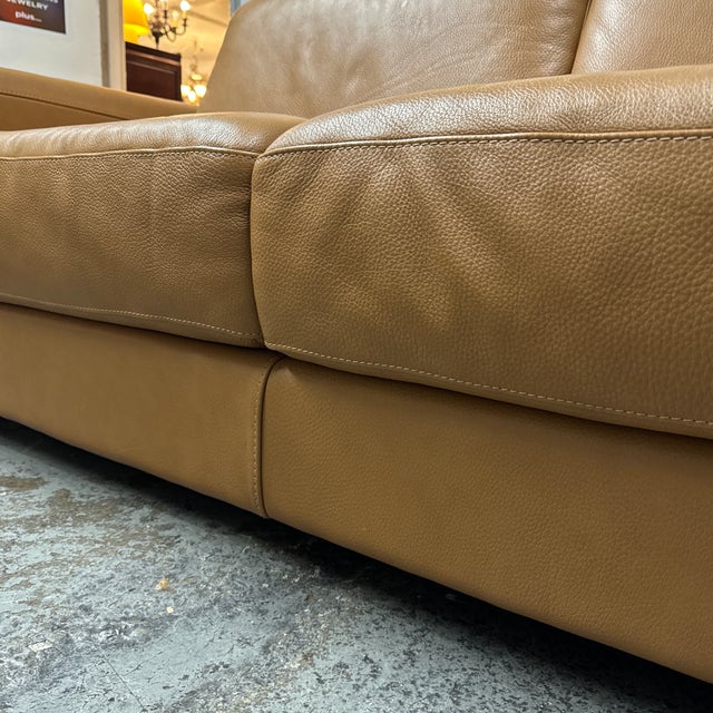 Natuzzi Leather Sofa Chairish
