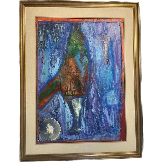 2023 “The Near Extinct Picasso Gun Fish I” Acrylic Painting by Cheryl ...