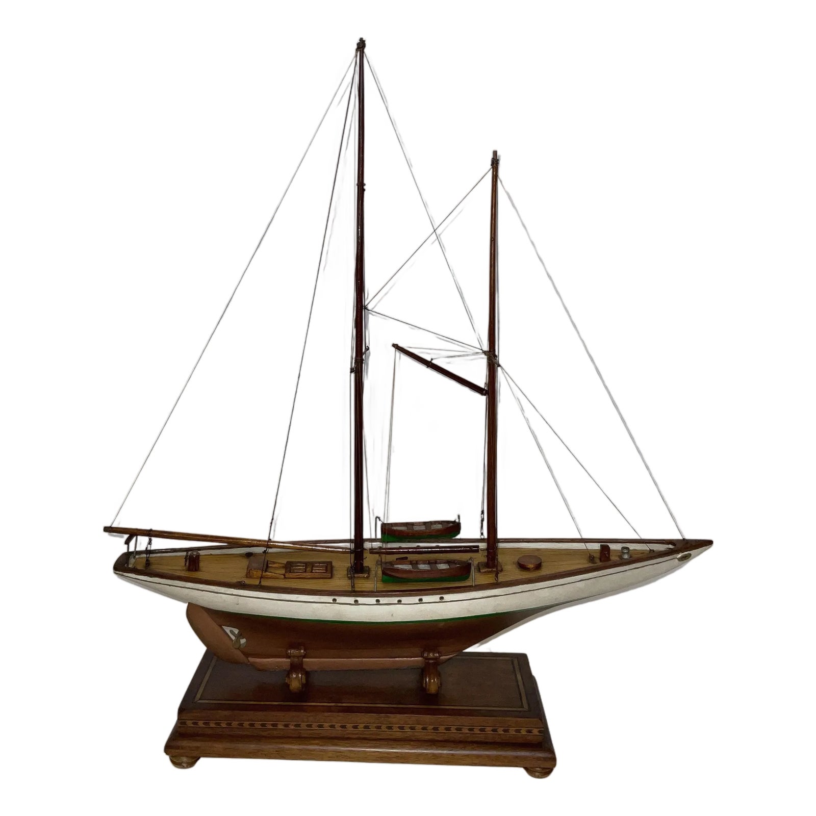 Antique Model of the German Yacht Meteor | Chairish