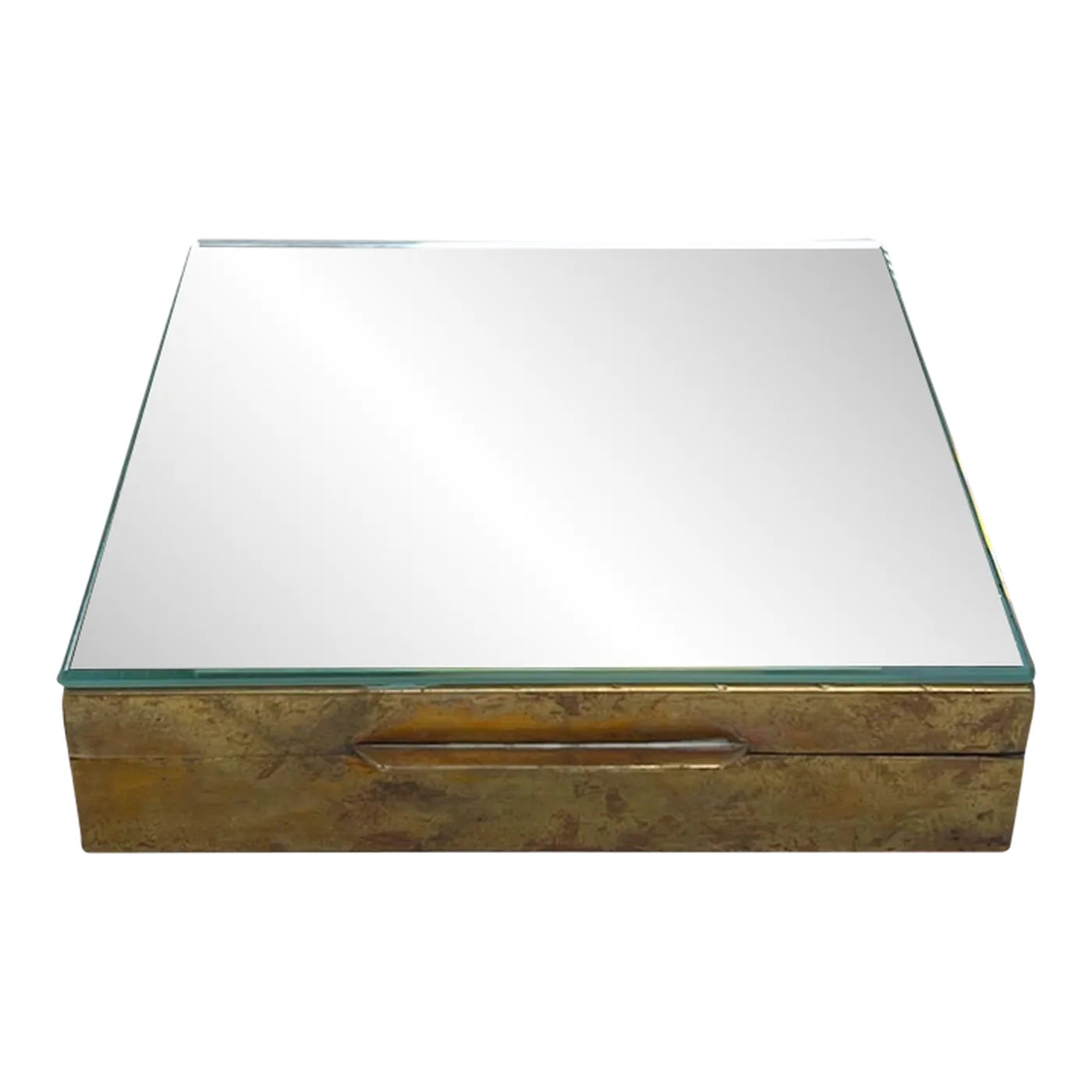 Vintage Italian Decorative Mirror Box 1980s | Chairish