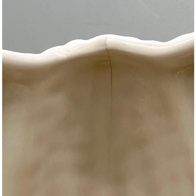 1980s Fitz and Floyd White Corn Ceramic Vegetable Pitcher | Chairish