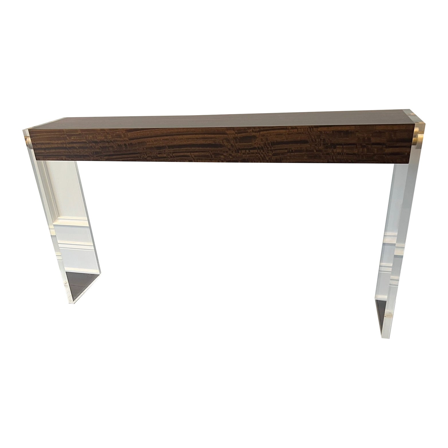 John Richard Aristar Console in Smoked Eucalyptus | Chairish