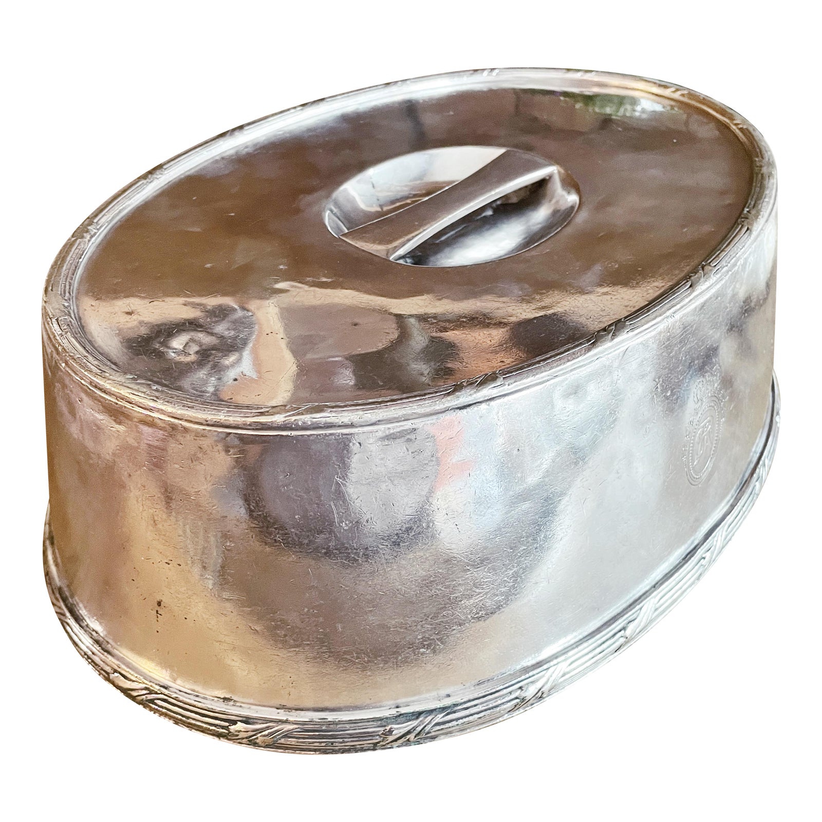 1935 Silver Plated Platter Cover From the St Regis Hotel Nyc | Chairish