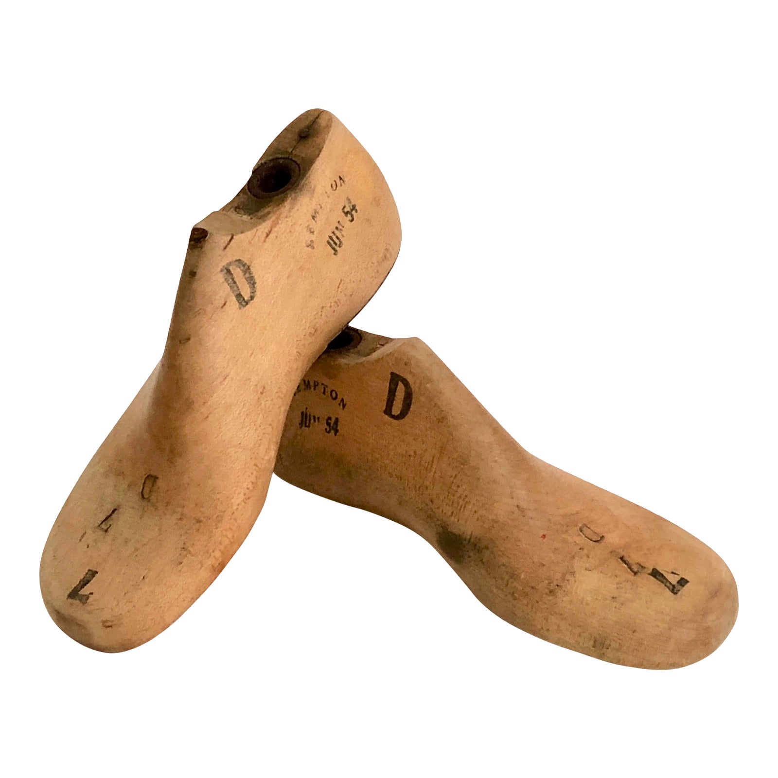 1954 Childs Shoe Forms - Pair | Chairish