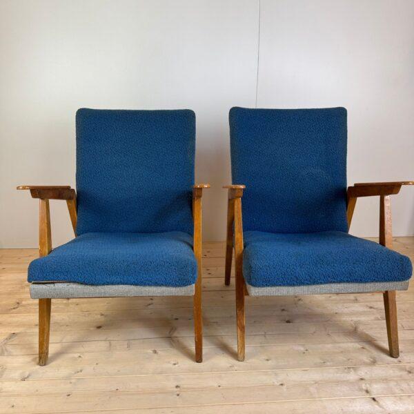 Vintage Danish Lounge Chairs Denmark 1960s, Set of x | Chairish