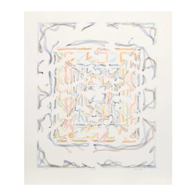 Todd Stone "Shift III" Lithograph | Chairish