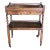 Antique English Tea Trolley Drinks Cart Oak Barley Twist | Chairish
