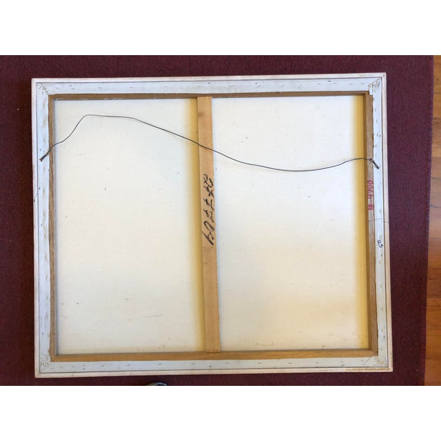 1990s Black and White Post Modern Abstract Painting | Chairish