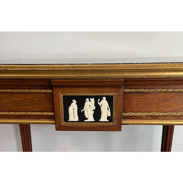 E J Victor French Louis XVI Style Accent Table | Chairish