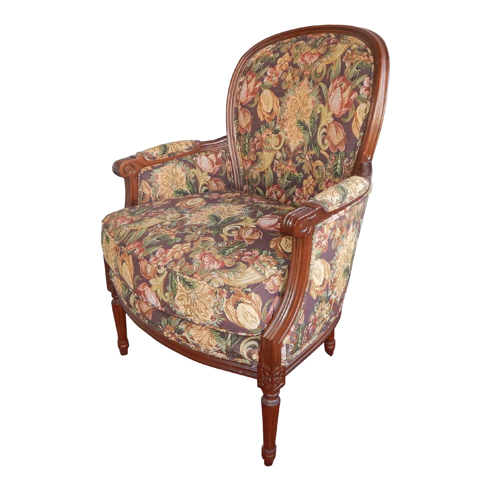 Contemporary Pearson Occasional Chair | Chairish