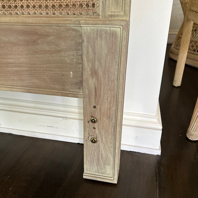 Serena And Lily Cane Twin Headboard In Natural” Chairish
