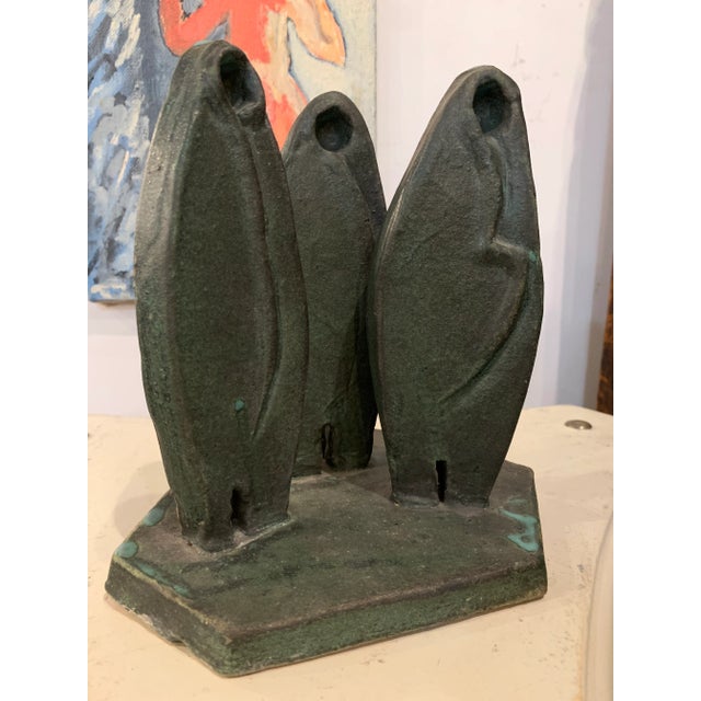 Mid 20th Century Abstract Ceramic Sculpture | Chairish