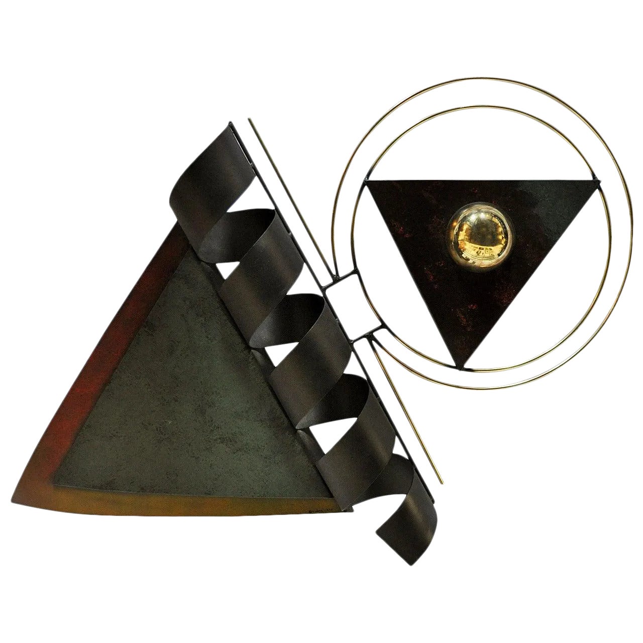 Curtis Jere Abstract Wall Sculpture Art | Chairish