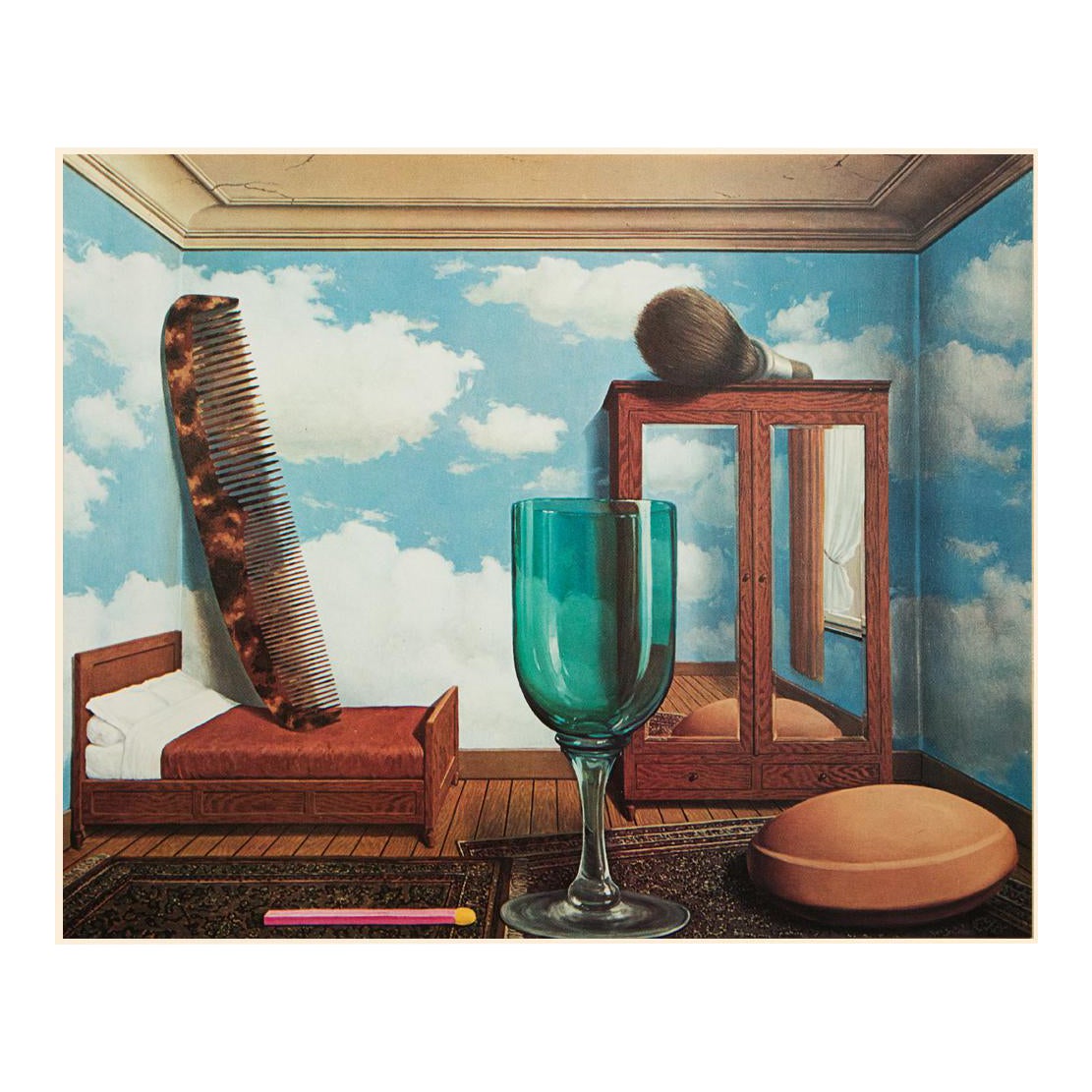1972 Rene Magritte, "Personal Values" First Edition Photogravure | Chairish