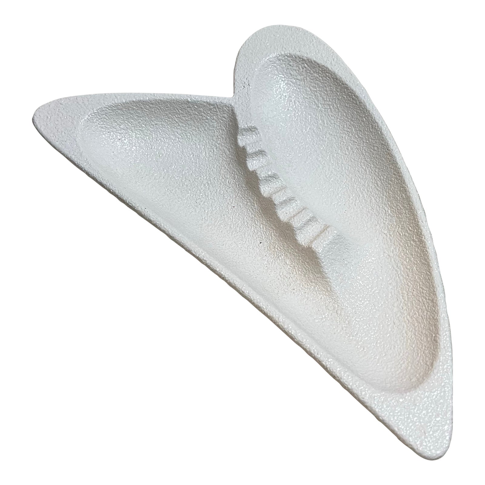 1970s Atomic Boomerang Style Heart Ashtray | Chairish