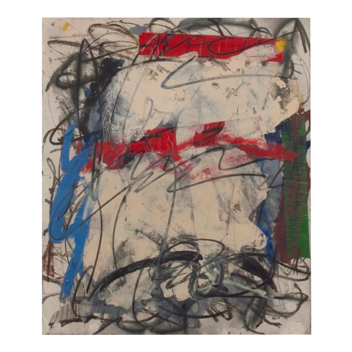 2000 Monoprint, by American Abstract Expressionist Michael Goldberg ...