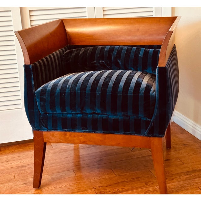 1980s Orlando Diaz-Azcuy Chalice Chair | Chairish