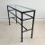 Black Iron Console Table | Chairish