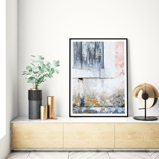 Large Rustic Abstract Art Print, Mediterranean Kefalonia Greece Artwork ...