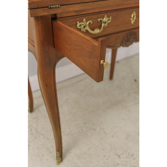 Kindel French Style Cherry Secretary Desk | Chairish