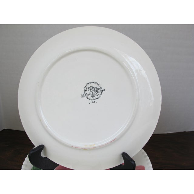 1940s Blue Ridge Southern Potteries Twin Flowers Pattern Luncheon ...