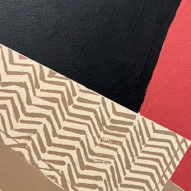 "African Adobe Ancient Modern" Contemporary Original Abstract Portrait ...