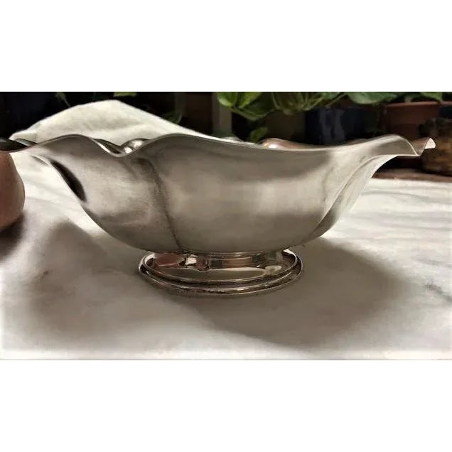 Vintage 1960s Reed & Barton Salem Sterling Silver Pattern Bowl | Chairish