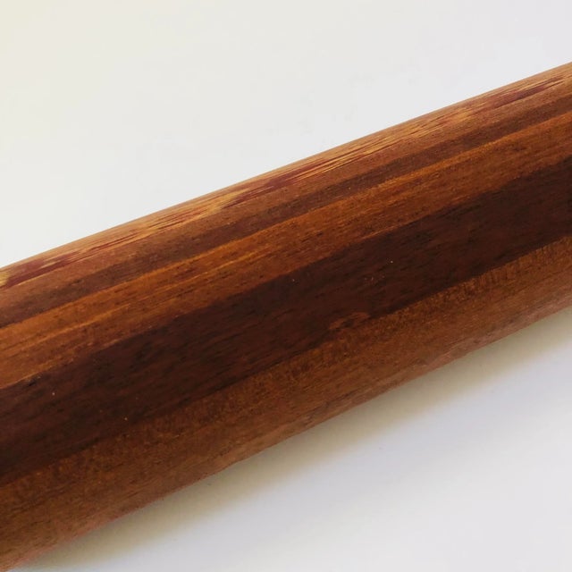 Mid Century Teak Rolling Pin | Chairish