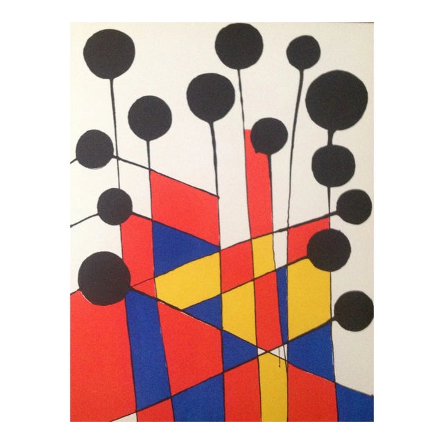 Alexander Calder Original Lithograph XXe Siecle 1971 | Chairish