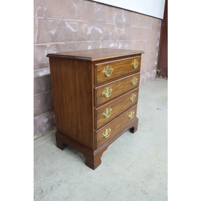 Henkel Harris Walnut Bachelor's Chest | Chairish