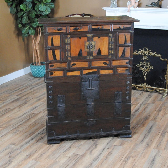 Early 20th Century Asian Style Cabinet | Chairish